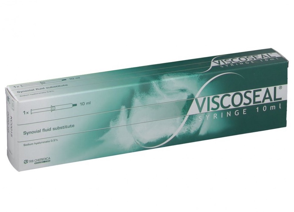 Viscoseal Syringe/Вискосил заменитель синовиальной жидкости, 1 шт ...