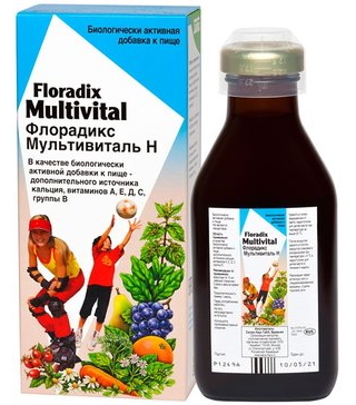 Флорадикс Мультивиталь цена от 1 363 руб., купить в Москве в интернет-аптеке Polza.ru ...