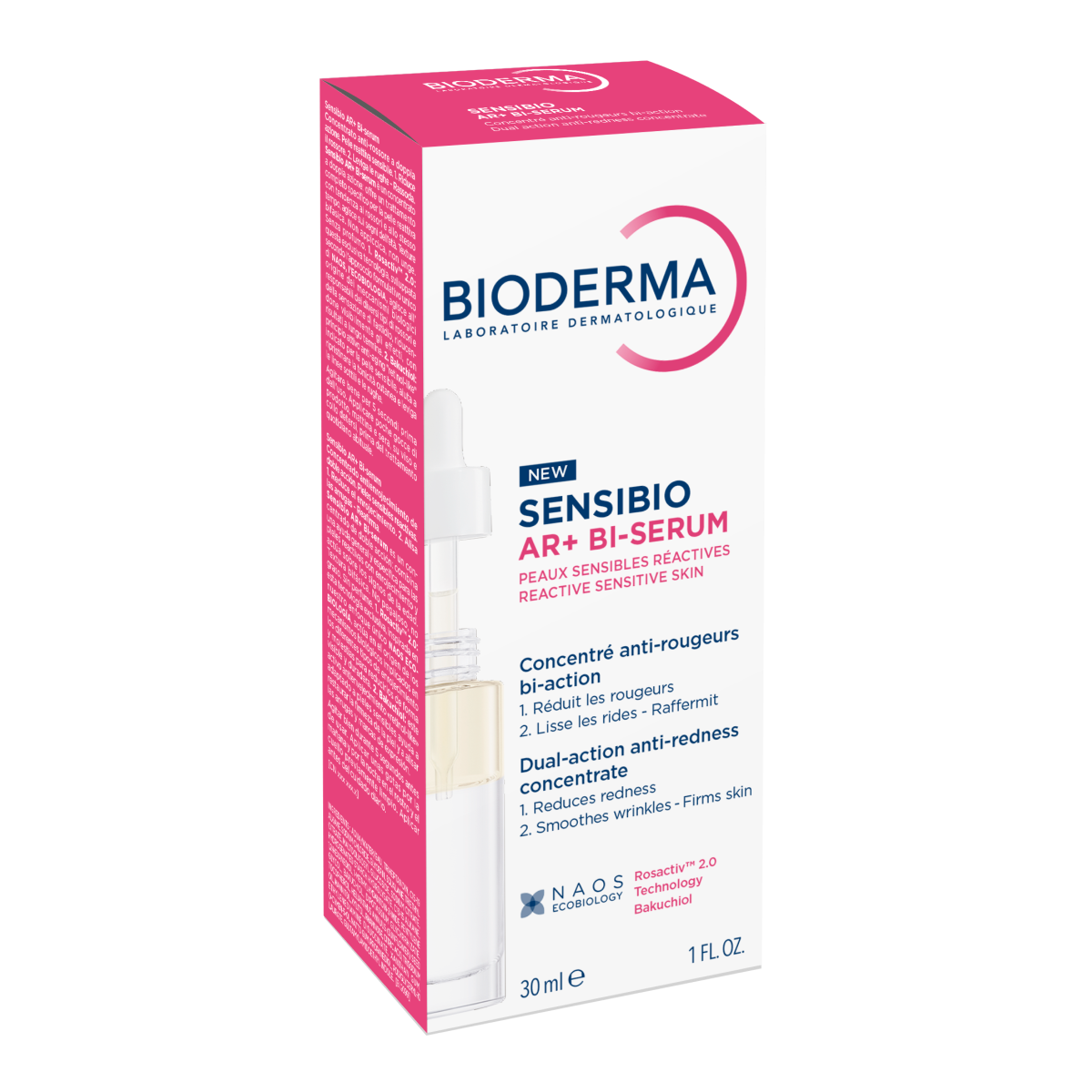 Биодерма Сенсибио AR+ Успокаивающая сыворотка против покраснений и ...