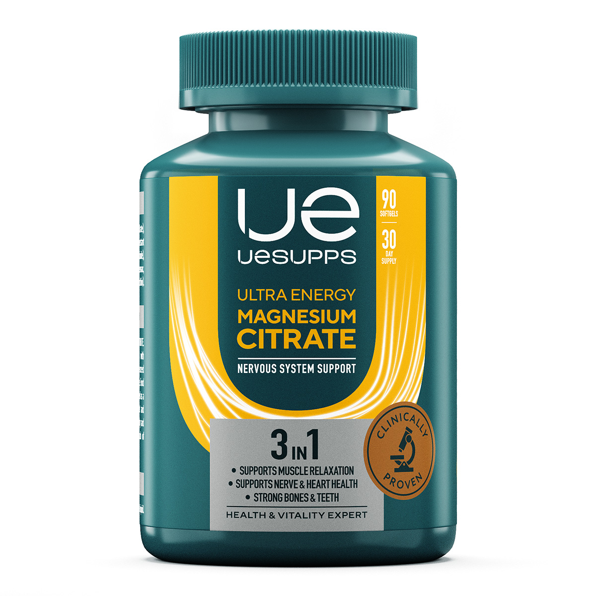 UESUPPS Ультра Энерджи Магния Цитрат, капсулы, 90 шт. купить по цене 2 030 руб. в Москве с ...