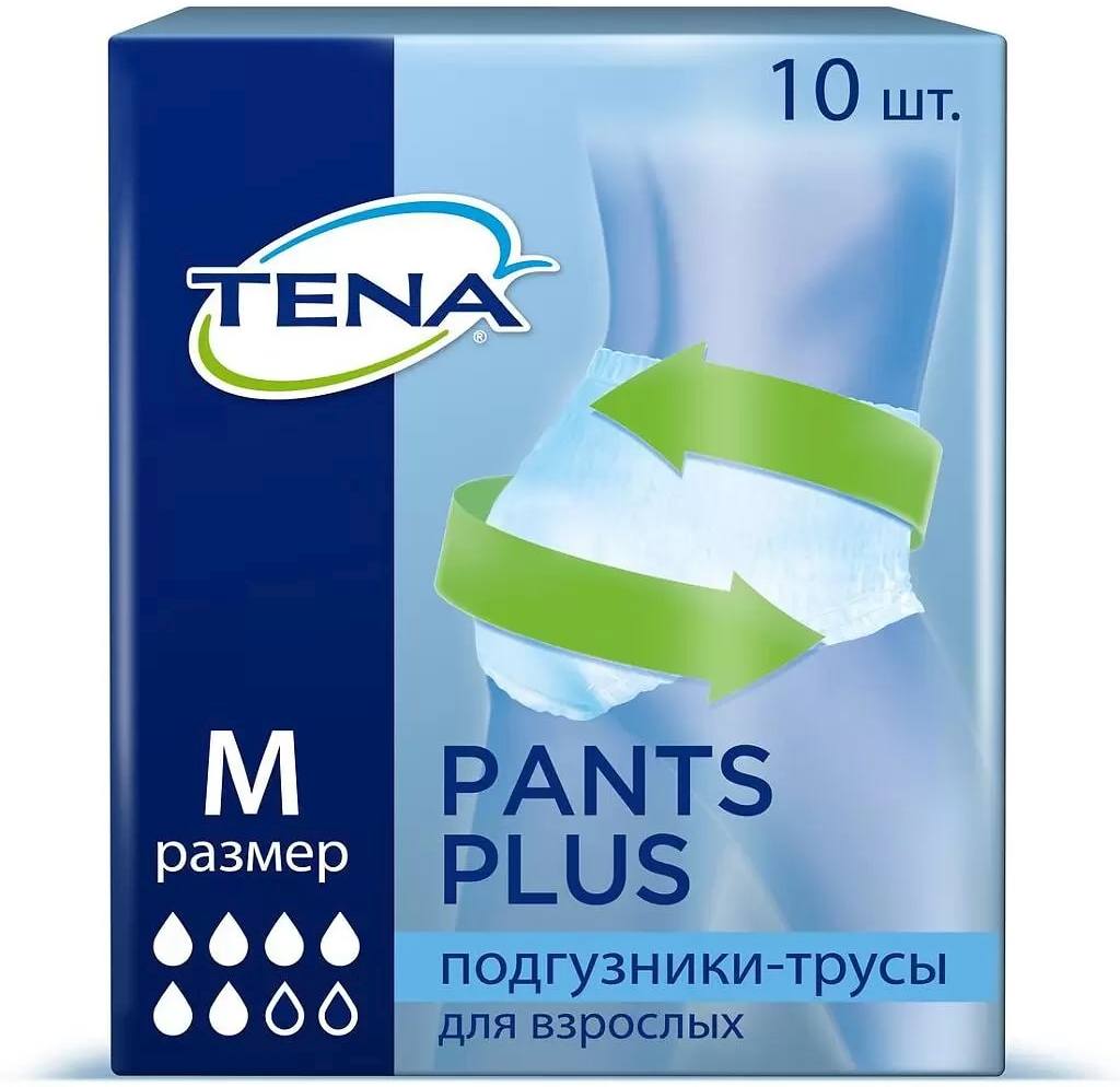 Tena Pants Plus по выгодной цене , купить в Туле в интернет-аптеке Polza.ru, инструкция по ...
