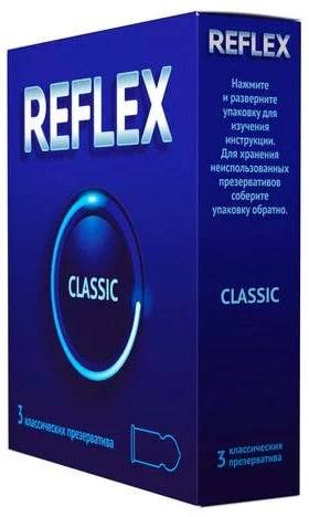 Reflex Classic презервативы в смазке х3 купить по цене 138 руб. в ...