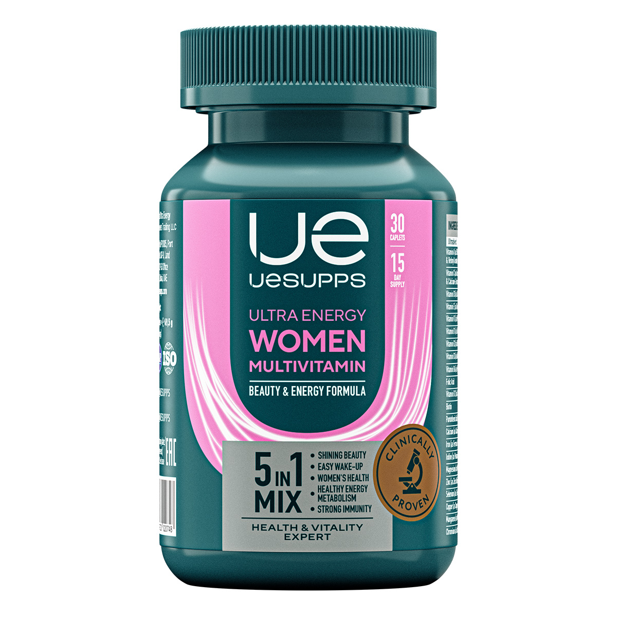 UESUPPS Ультра Энерджи Вимен Мультивитамин Формула, таблетки, 30 шт. купить по цене 1 520 руб. в ...