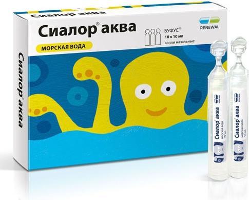Сиалор аква цена от 277 руб., купить в Москве в интернет-аптеке Polza.ru, инструкция по применению