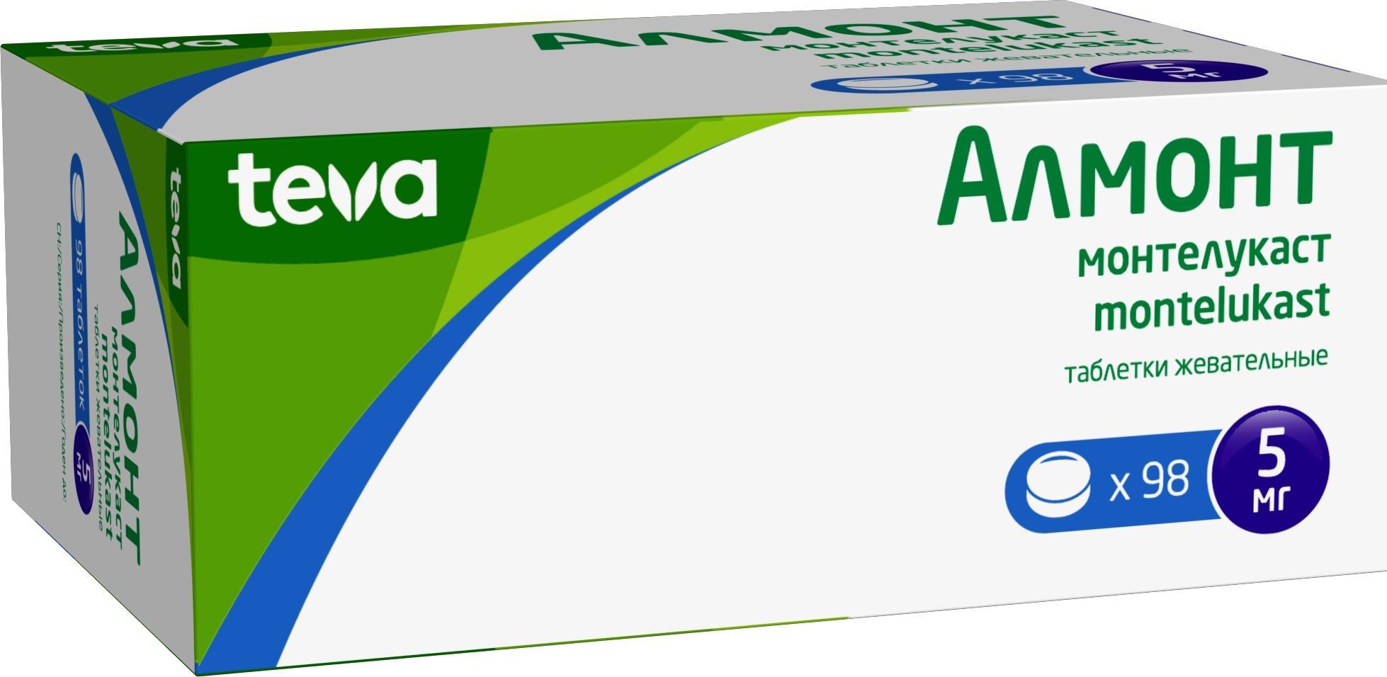 Алмонт цена от 1 099 руб., купить в Москве в интернет-аптеке Polza.ru, инструкция по применению