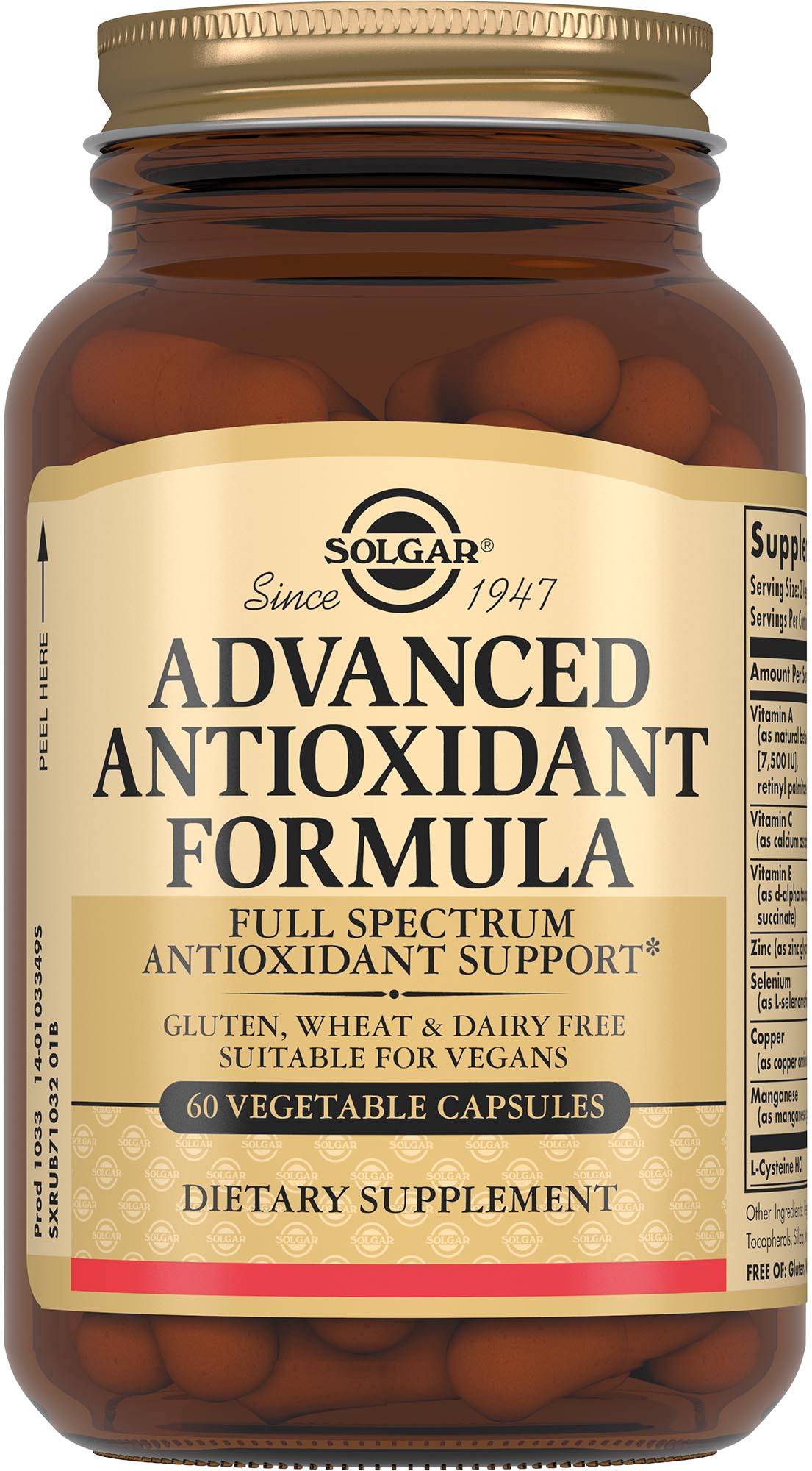 Солгар Антиоксидантная формула цена от 1 731 руб., купить в Москве в интернет-аптеке Polza.ru ...