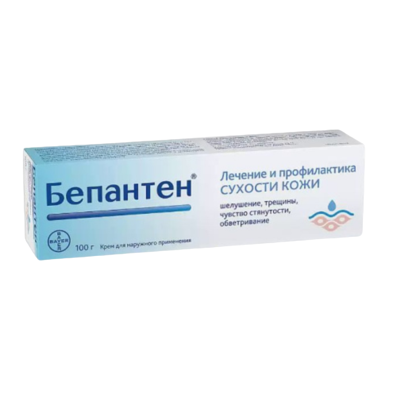 Бепантен, крем 5%, 100 г купить по цене 1 282 руб. в Москве, инструкция ...