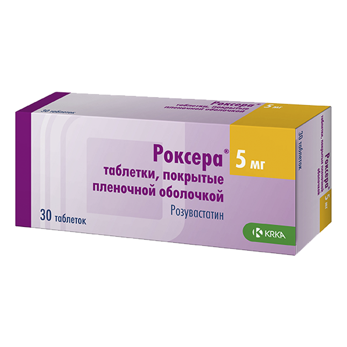 Роксера, таблетки покрыт. плен. об. 5 мг, 30 шт. купить по цене 400 руб ...