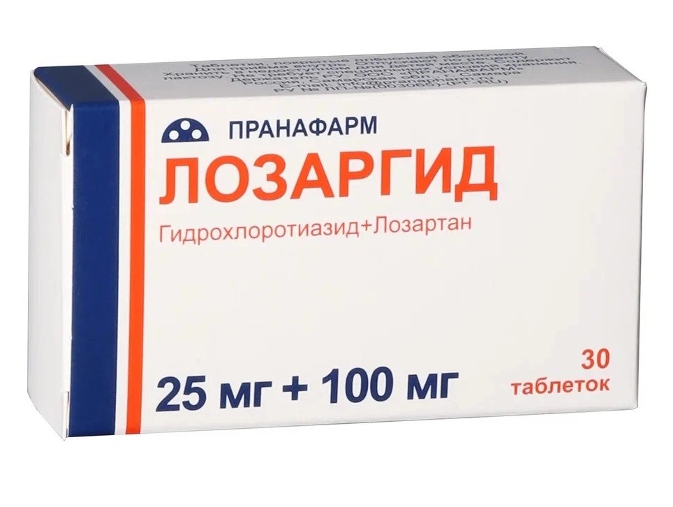 Лозаргид цена от 268 руб., купить в Москве в интернет-аптеке Polza.ru, инструкция по применению