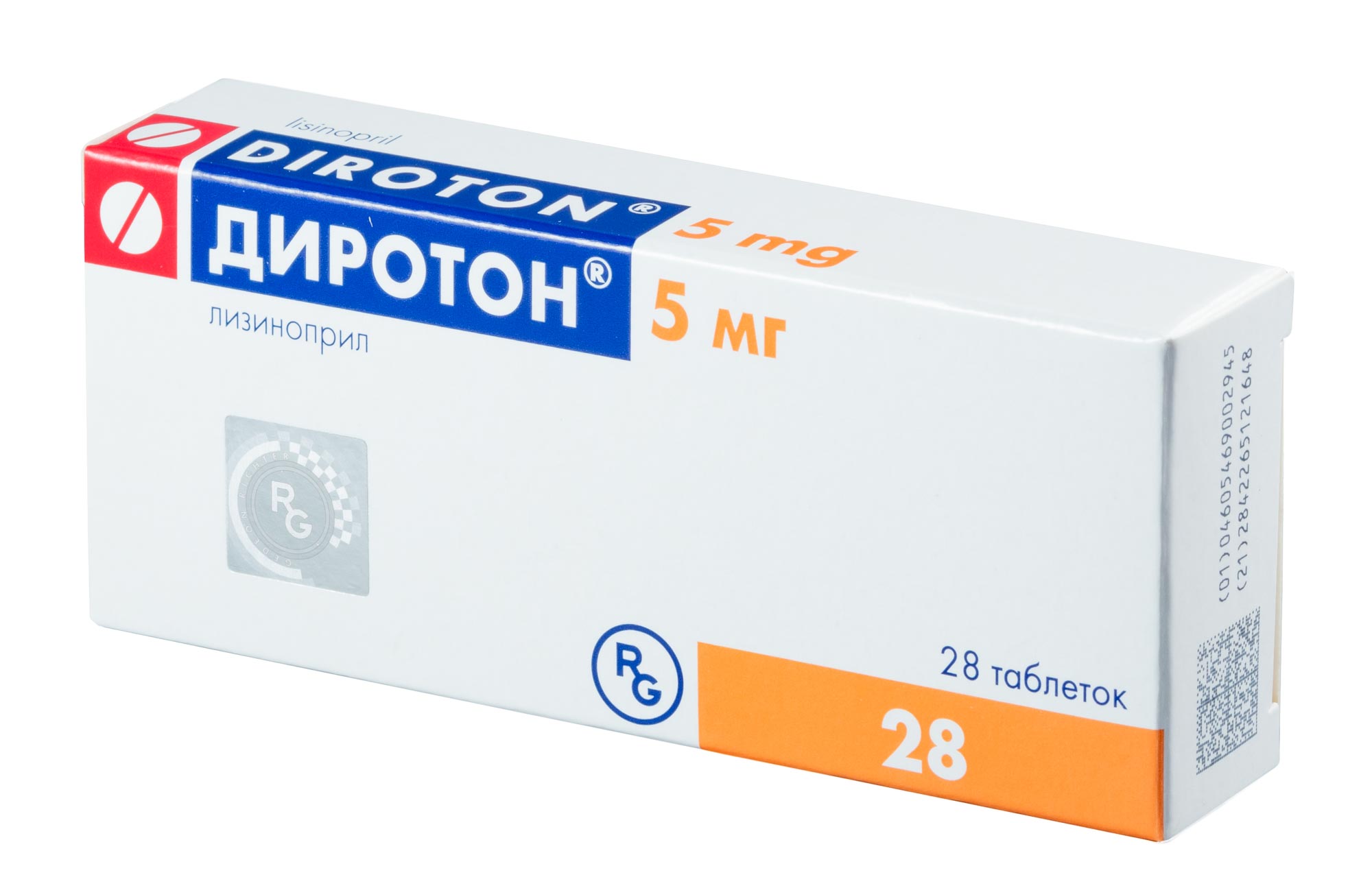 Диротон таблетки цена от 139 руб., купить в Пензе в интернет-аптеке Polza.ru, инструкция по ...