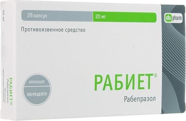 Рабиет цена от 213 руб., купить в Санкт-Петербурге в интернет-аптеке Polza.ru, инструкция по ...