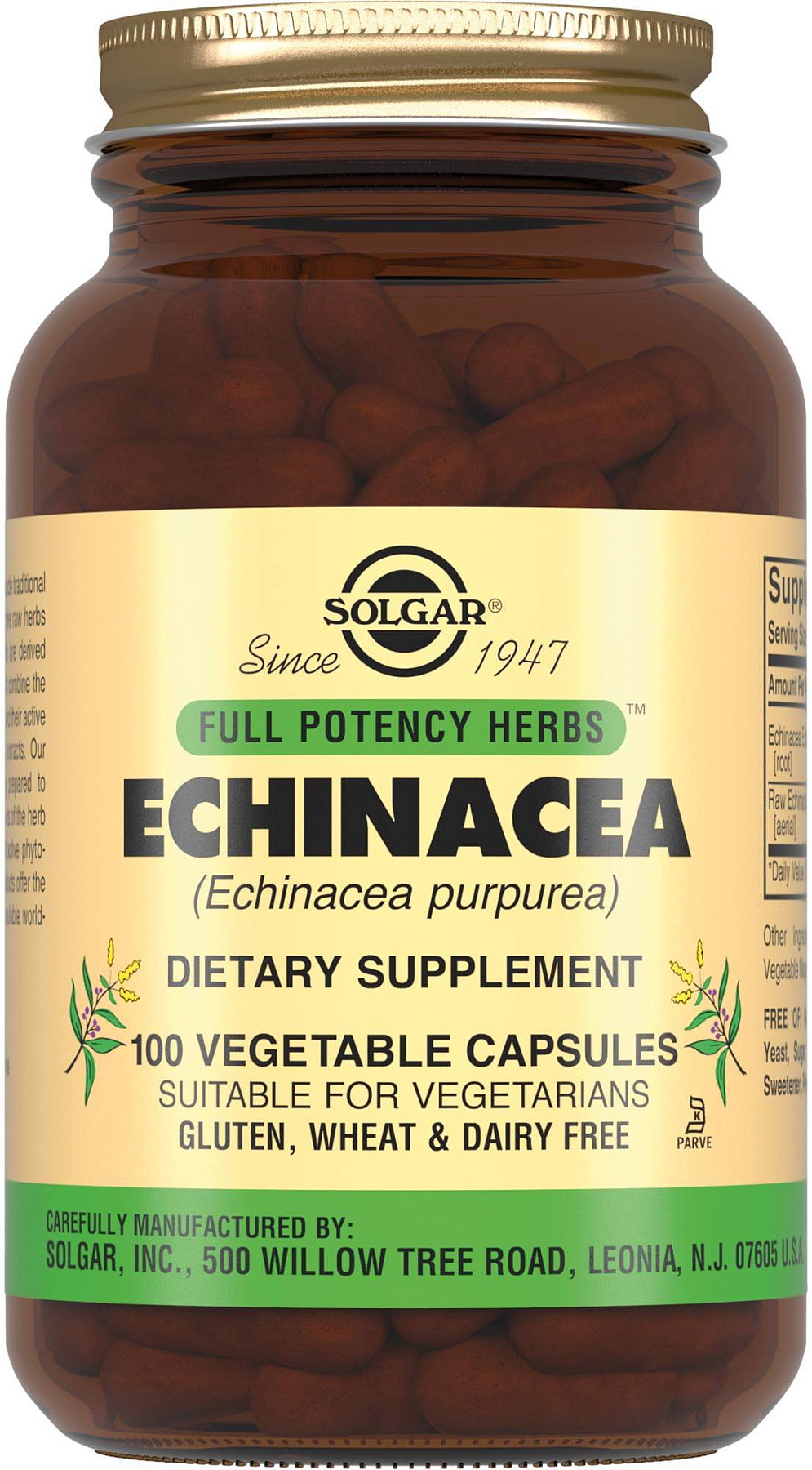 Солгар Экстракт эхинацеи пурпурной, капсулы, 100 шт. купить по цене 1 815 руб. в Хабаровске ...