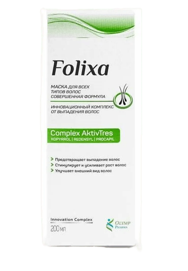 Folixa, маска для всех типов волос 200 мл купить по выгодной цене в Санкт-Петербурге, инструкция ...